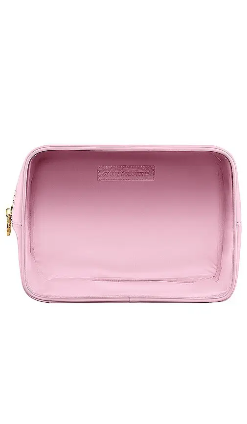 Stoney Clover Lane Clear Front Large Pouch - Rose