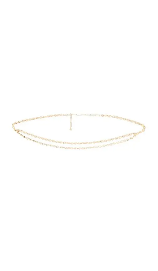 Ettika Chain Belt - Metallic Gold