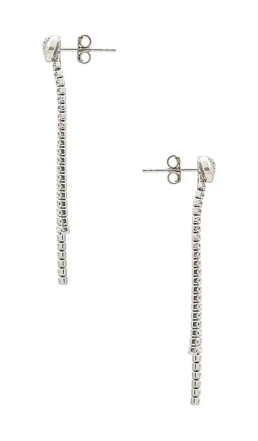 Shashi Bianca Bow Earrings