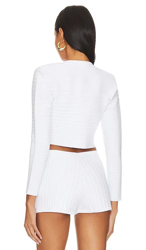 Retrofete Yolanda Cardigan - White