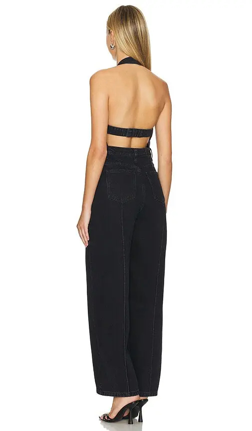 RtA Sadie Denim Jumpsuit