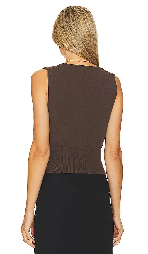 L'academie Natesa Knit Vest