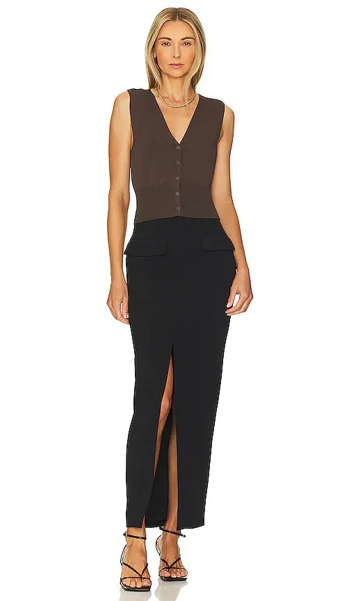 L'academie Natesa Knit Vest