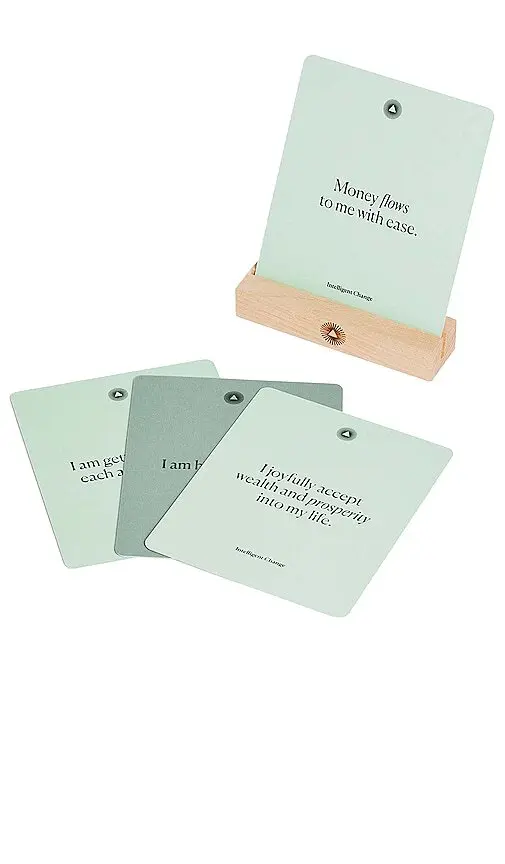 INTELLIGENT CHANGE Mindful Affirmations Financial Abundance