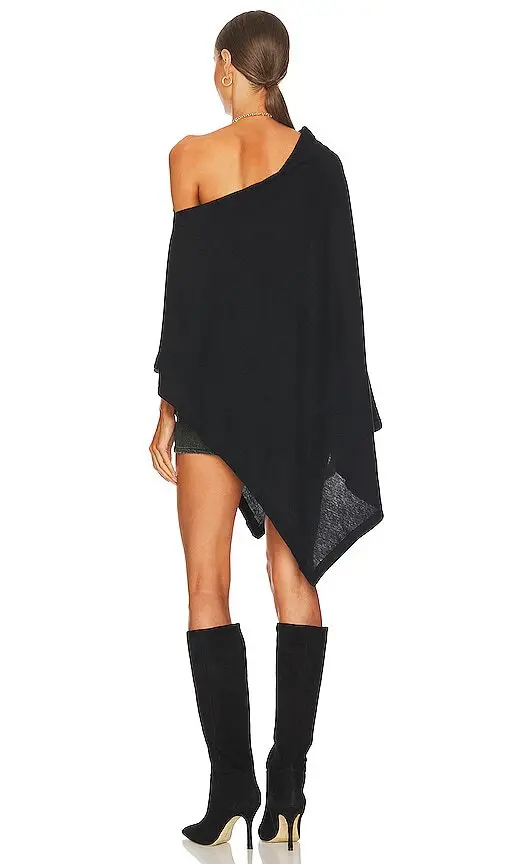 Enza Costa Cashmere Blend Poncho