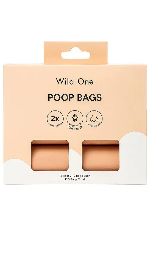 WILD ONE Poop Bags 120 Count