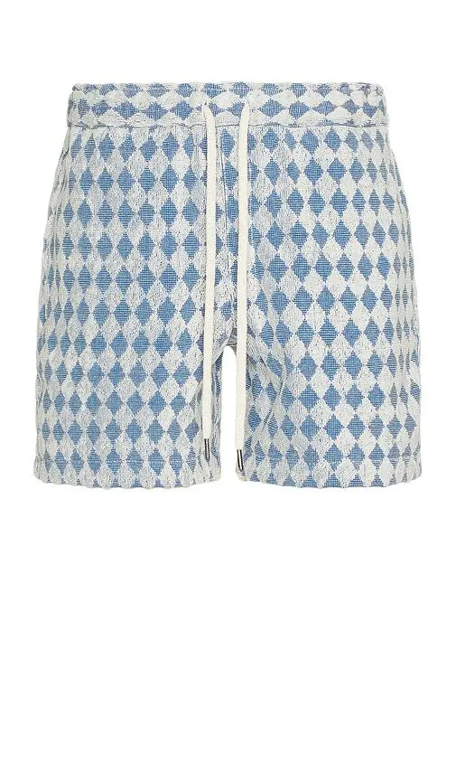 Oas Diamond Terrycloth Shorts
