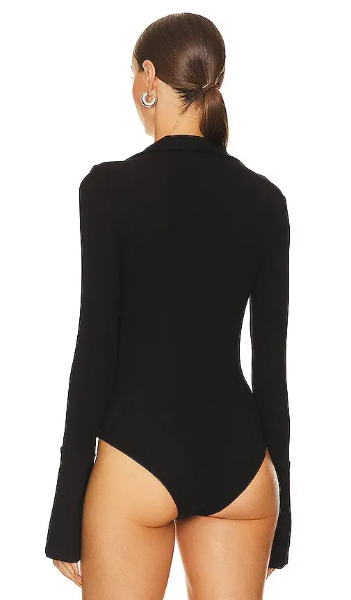 THE LINE BY K Kili Bodysuit - Black