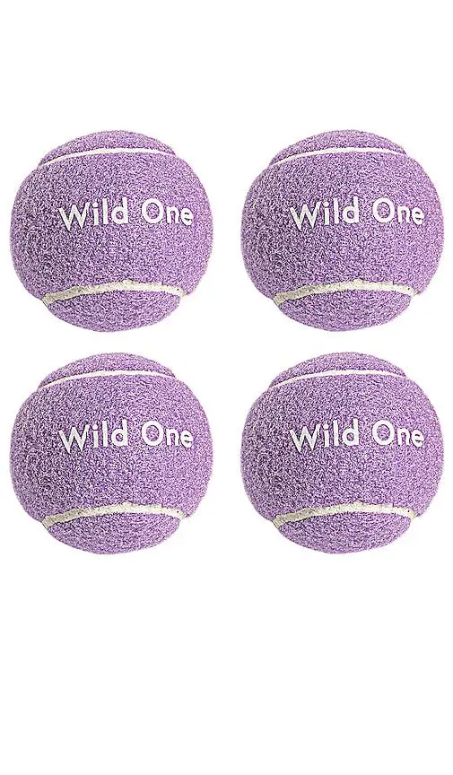 WILD ONE Tennis Balls Set Of 4 - Lavender
