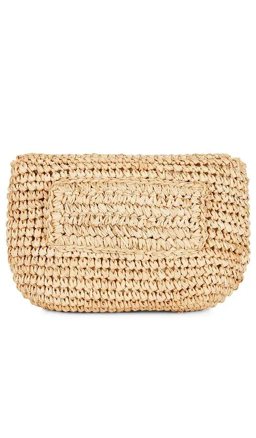 Hat Attack Straw Belt Bag