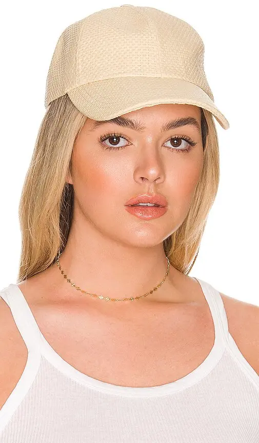 Hat Attack Straw Cap - Cream