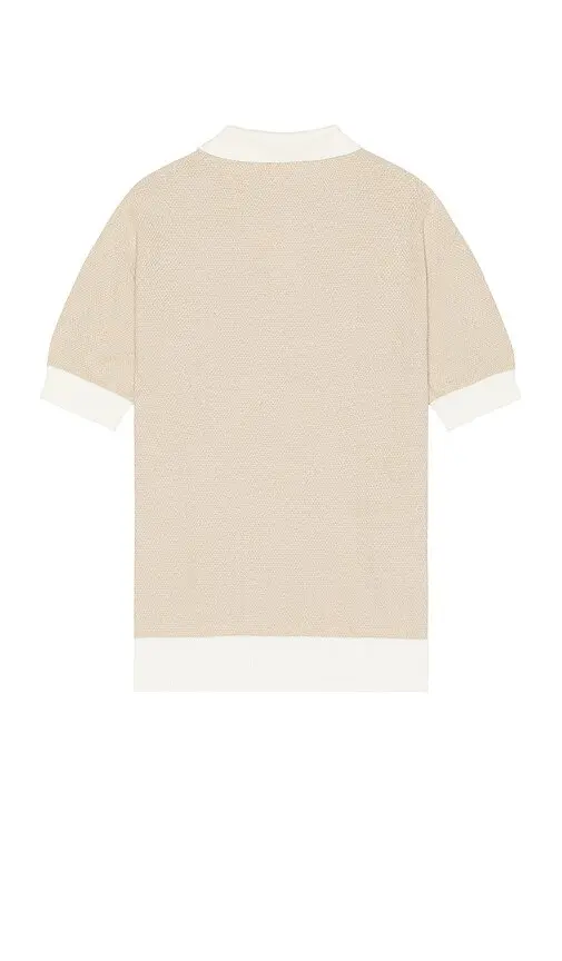 BOUND Texture Knit Polo In . Also