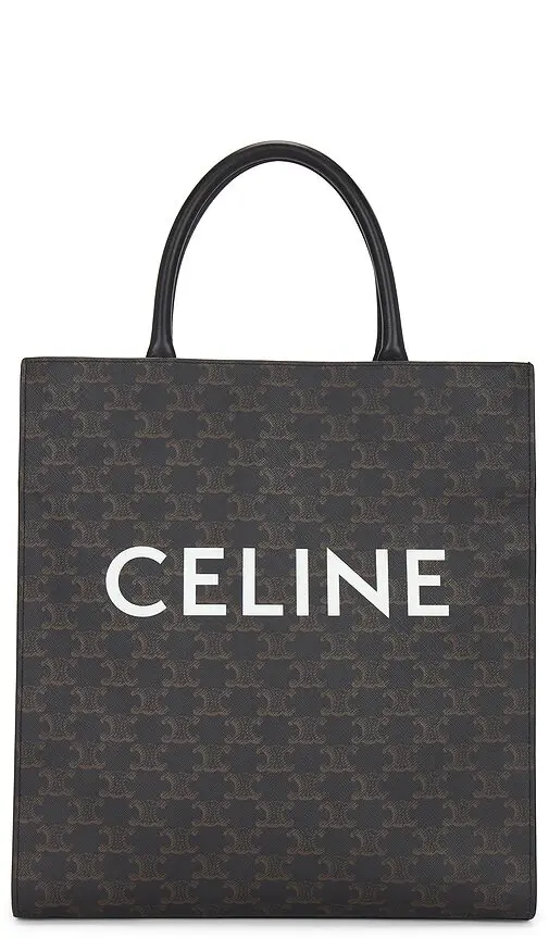 FWRD RENEW Celine Vertical Cabas Tote Bag - Brown