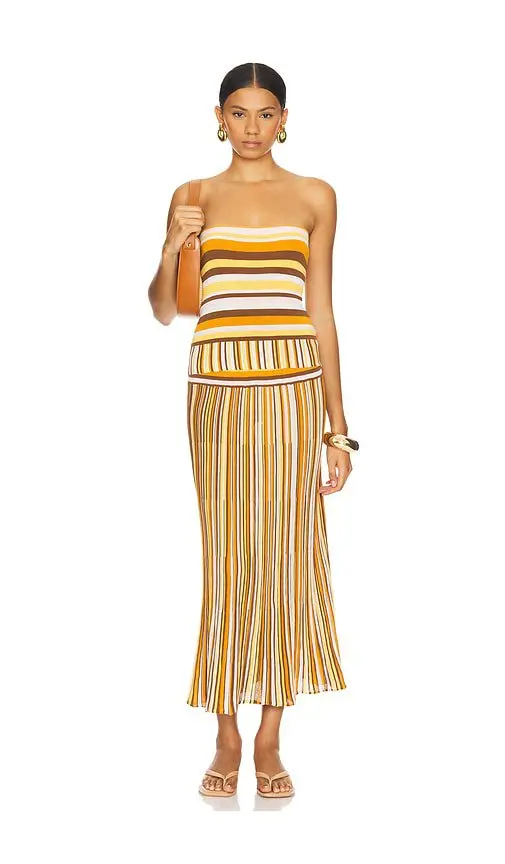 Faithfull The Brand Citara Strapless Top