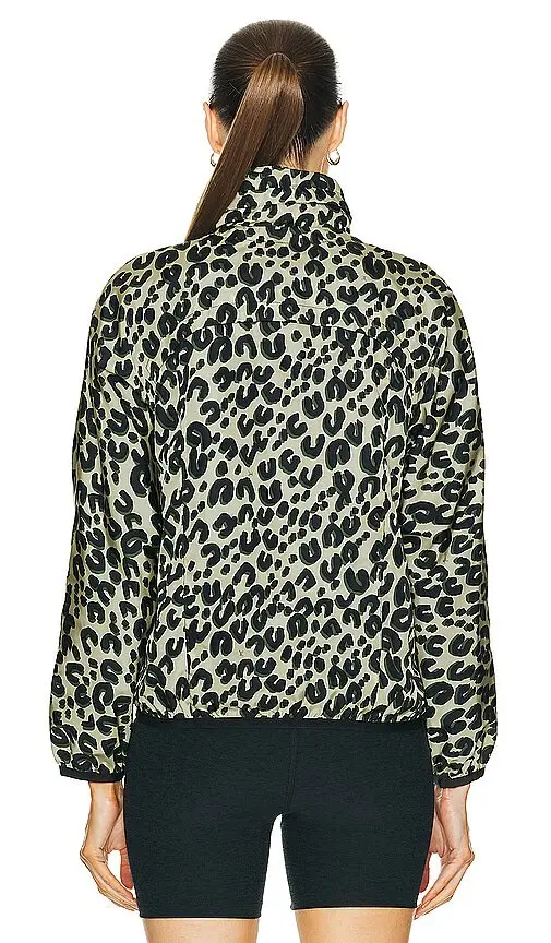 FWRD RENEW Louis Vuitton Leopard Nylon Jacket