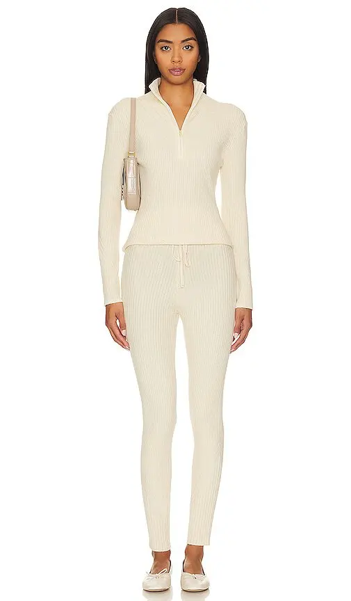 Varley Mocado Rib Knit Legging