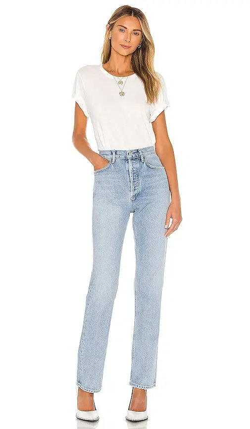 AGOLDE Lana Straight Jeans
