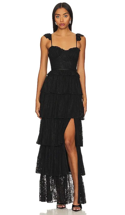 Tularosa Cantini Maxi Dress - Black