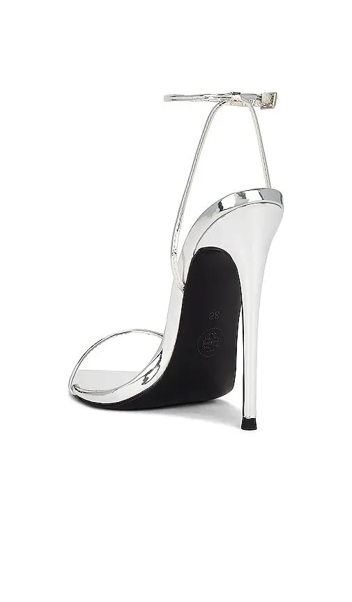 Femme La The Andx Sandal - Metallic Silver