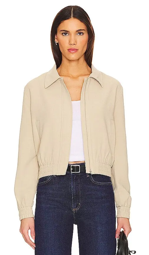 Astr The Label Reid Jacket - Beige