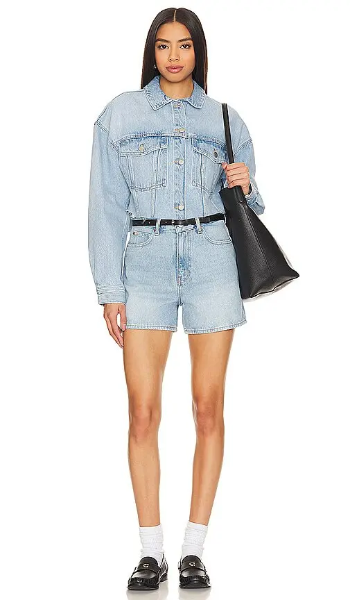 DR. DENIM Nora Denim Shorts - Denim-light