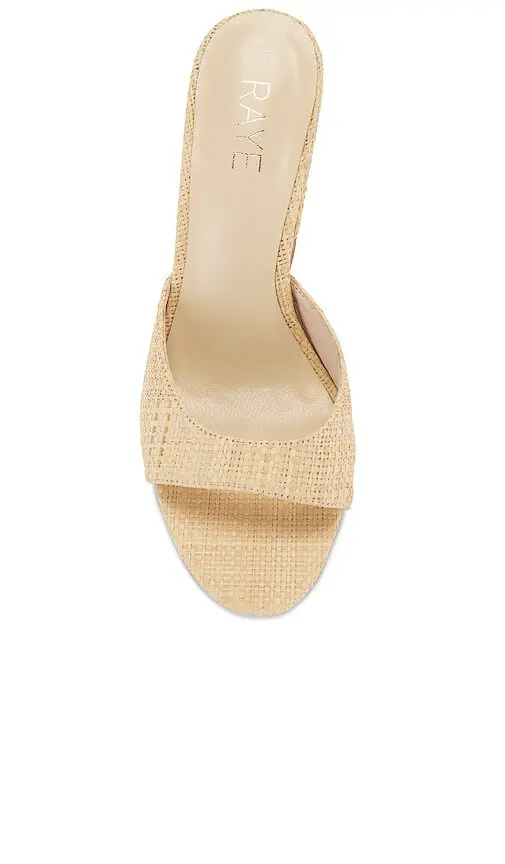 Raye Payton Raffia Wedge Sandal