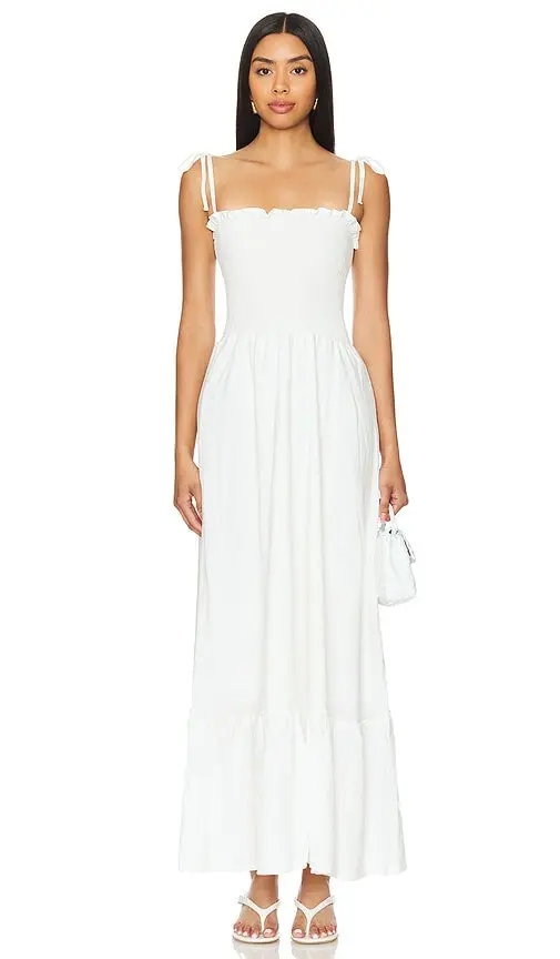 Peixoto X Revolve Eddie Maxi Dress - White