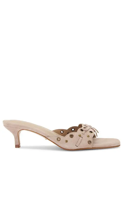 Raye Alex Suede Heel With Bow Detailing