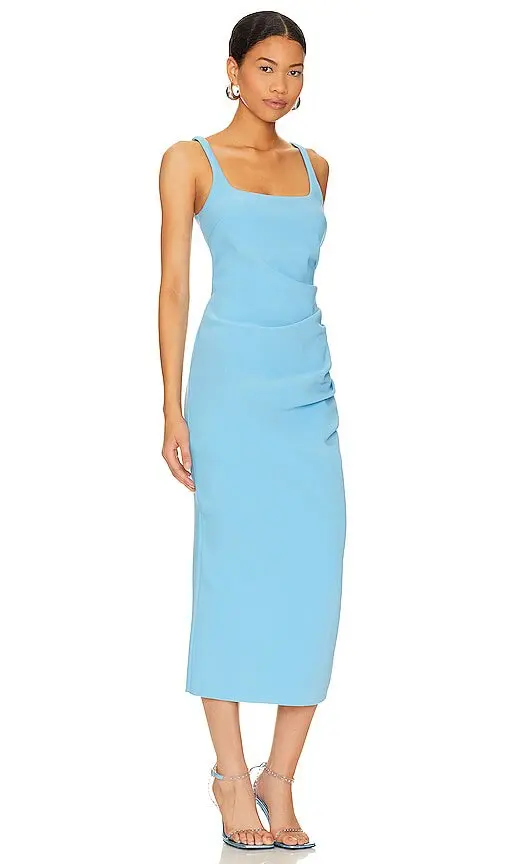Bec & Bridge Karina Tuck Midi Dress In Tropez