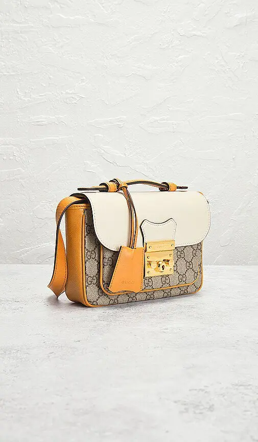 FWRD RENEW Gucci Padlock Shoulder Bag