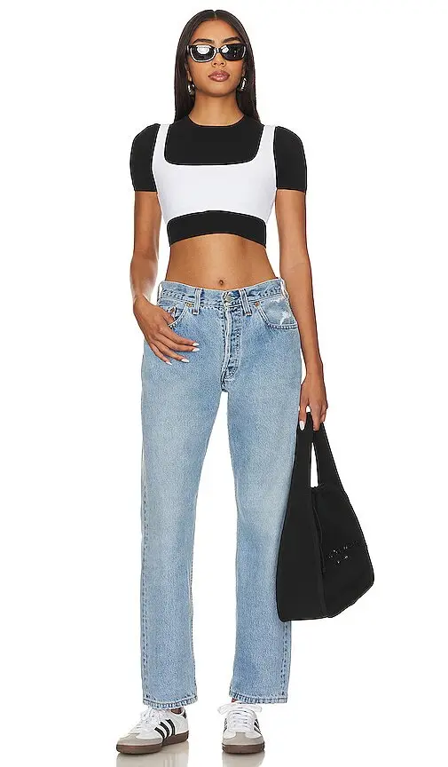 ALIGRACE Vintage Brigette Jeans Medium Denim