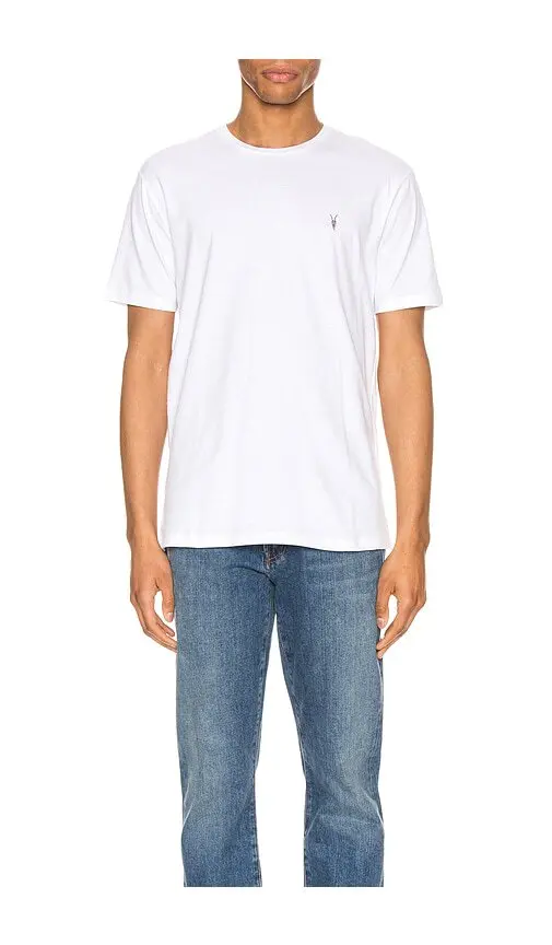 ALLSAINTS Brace Tonic Crew Tee In . Also - White