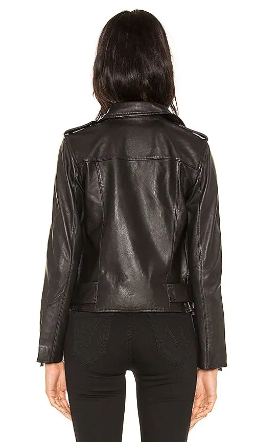 ALLSAINTS Balfern Leather Biker Jacket - Black