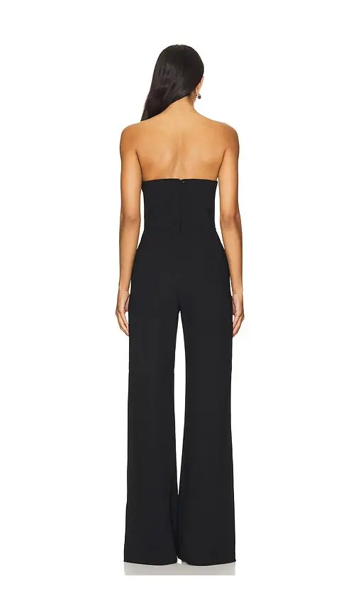 Amanda Uprichard Strapless Puzzle Jumpsuit
