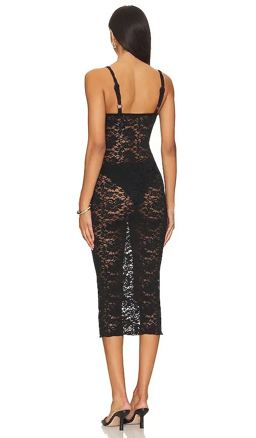 Superdown Nada Sheer Lace Dress