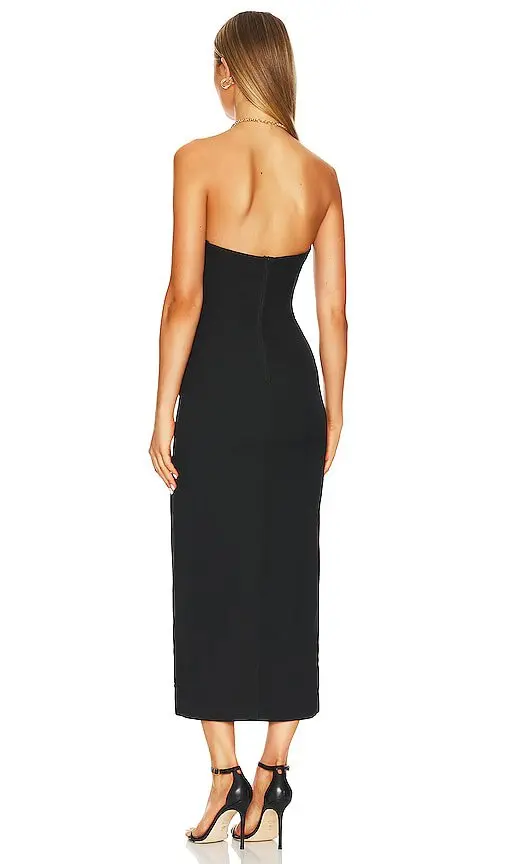 Bardot Eleni Midi Dress - Black