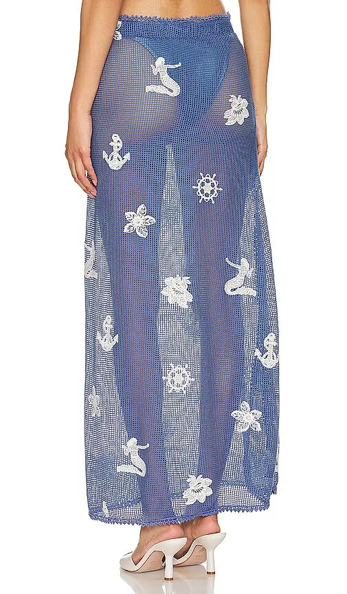Agua Bendita Cyprus Maxi Skirt