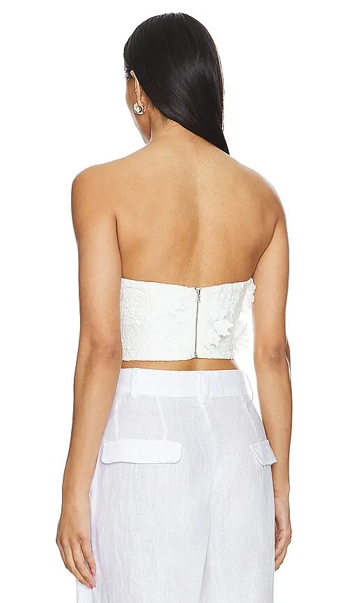 Bardot Brias Bustier In . Also - White