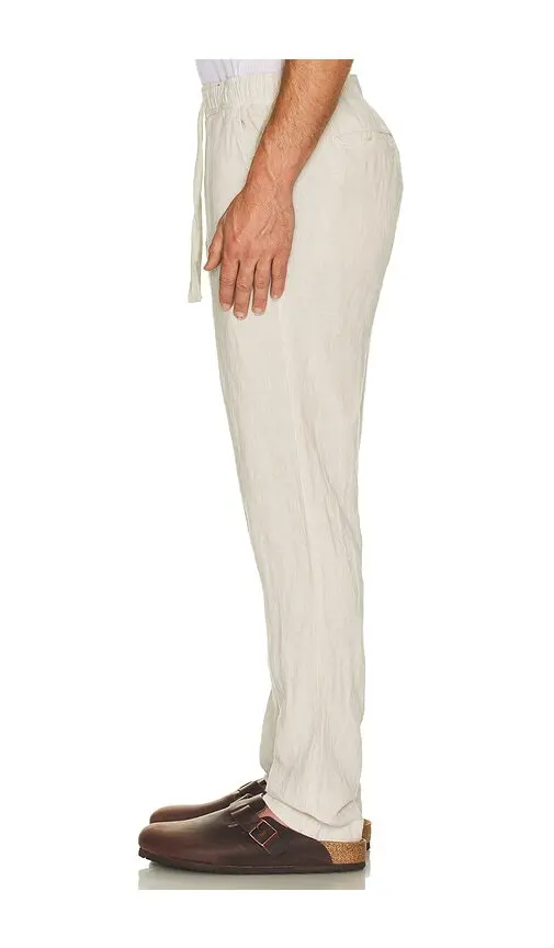 Faherty Brand Linen Drawstring Pant