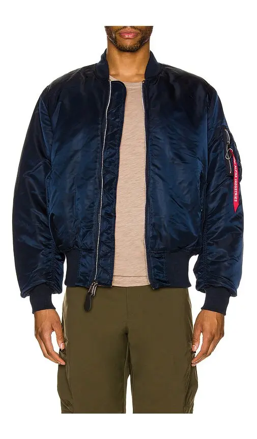 Alpha Industries Ma-1 Bomber Jacket - Blue