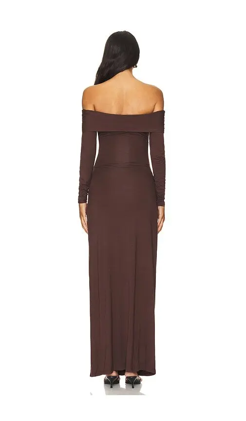 BUMPSUIT Off The Shoulder Evening Dress