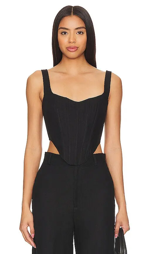 Bardot Linen Corset