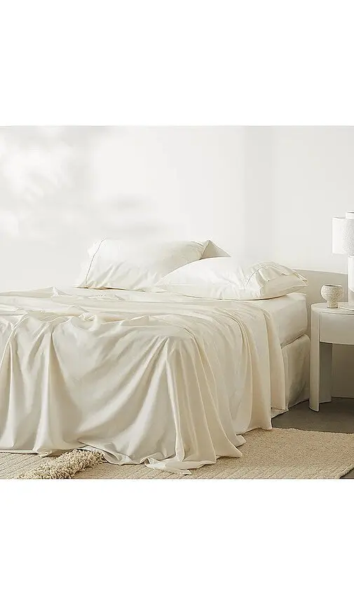 ETTITUDE Cal King Linen+ Sheet Set