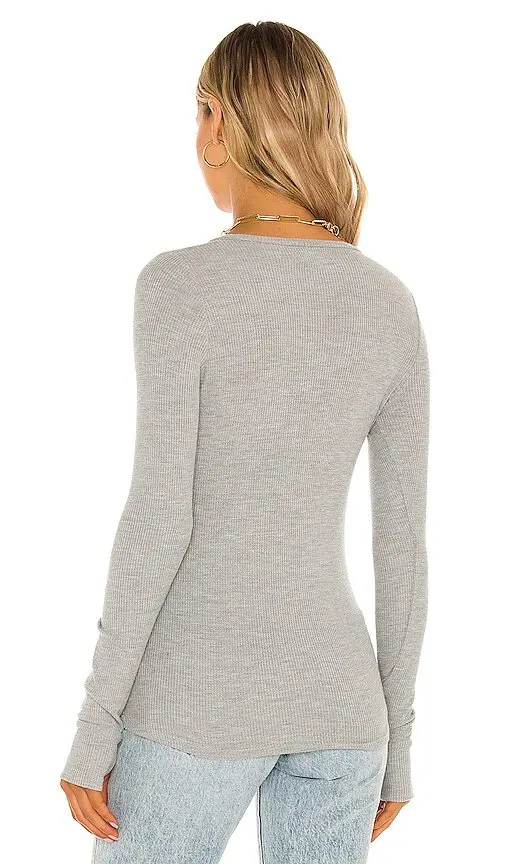 Michael Lauren Vance Henley Tee - Light Grey