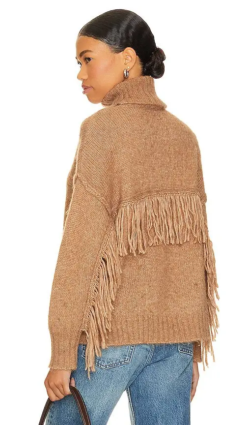Line & Dot Parker Fringe Sweater