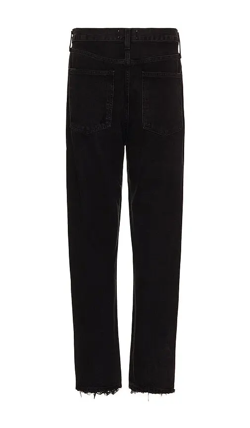 AGOLDE 90's Straight Leg Jeans - Black