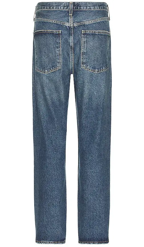 AGOLDE 90's Straight Leg Jeans In Medium Wash Denim