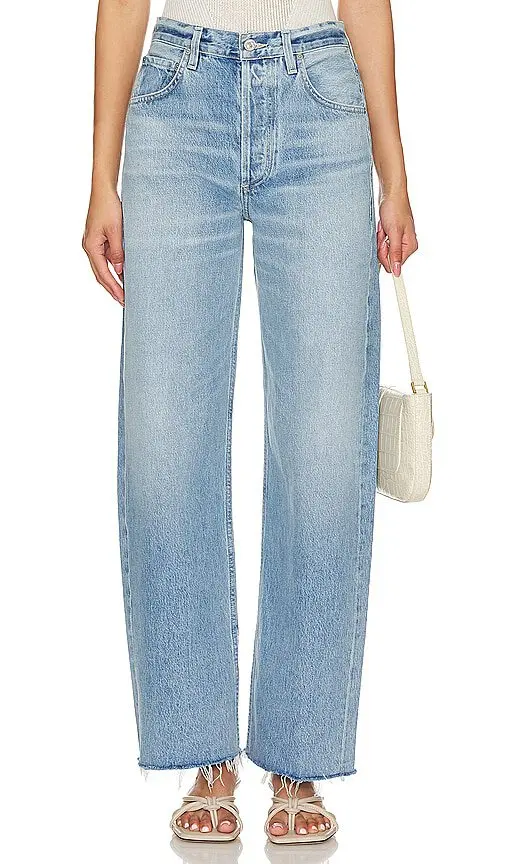 Citizens Of Humanity Ayla Split Hem Jeans - Denim-medium