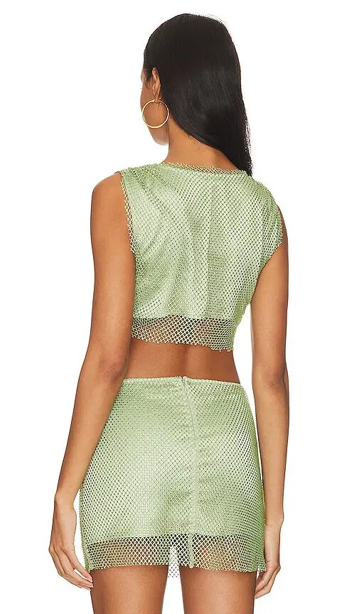 CAMILA COELHO Tropez Crop Top