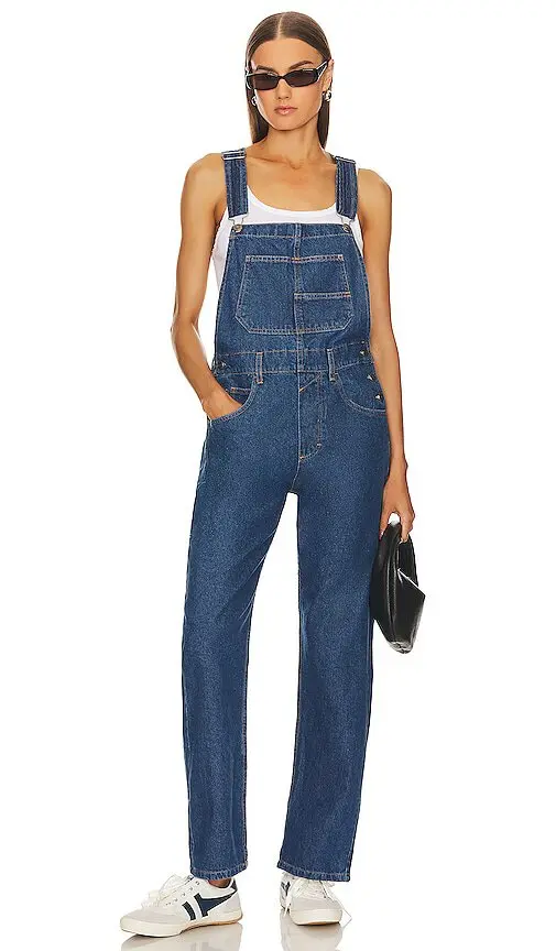 Free People X We The Free Ziggy Denim Overall In . Also - Blue